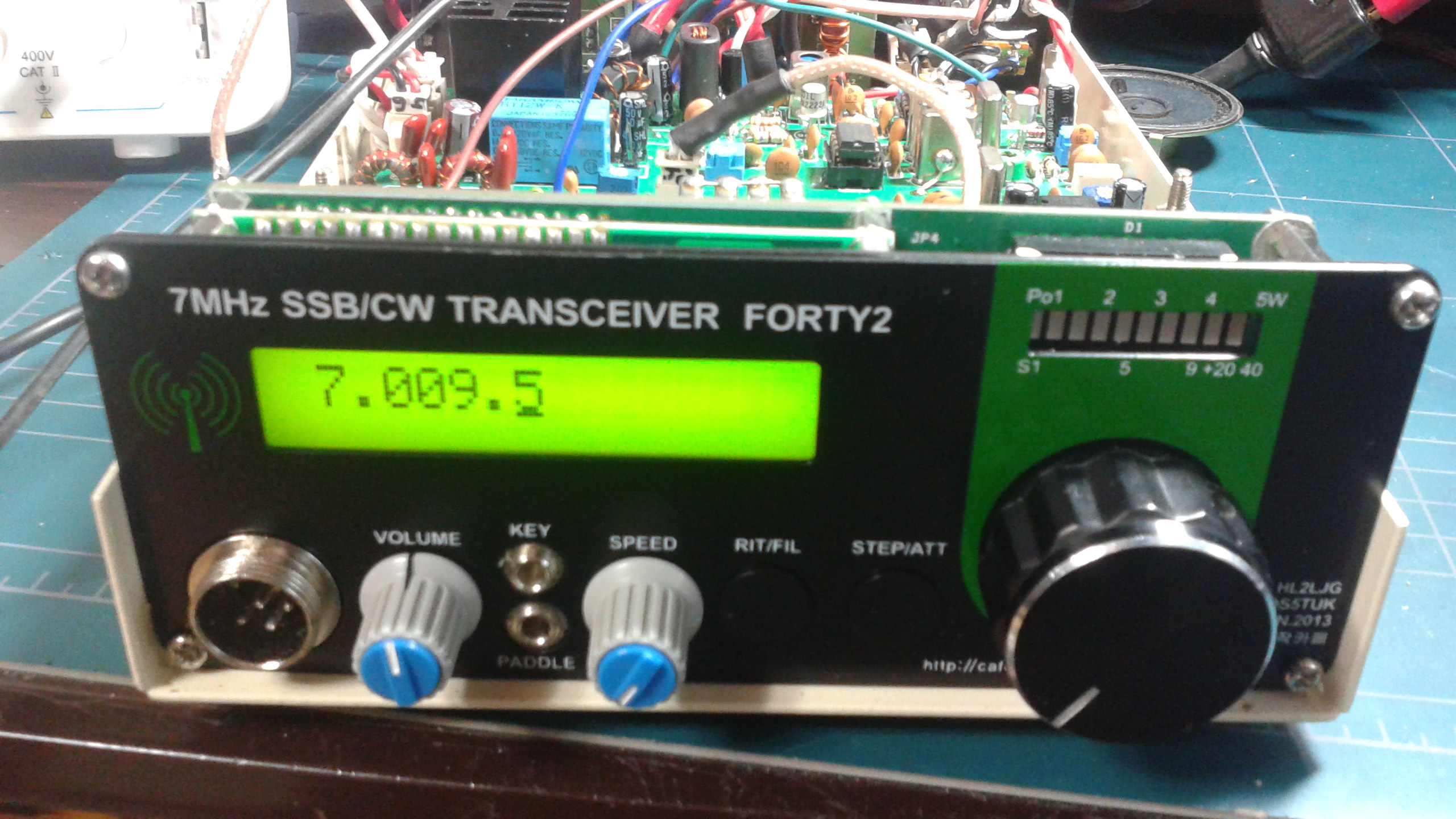 HL1LUA's Amateur Radio | 40m Band QRP transceiver Forty2 Receive SSB & CW