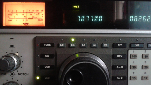 HL1LUA's Amateur Radio | Forty2 QRP transceiver VS TEN-TEC PARAGON II 40m BAND 수신 비교